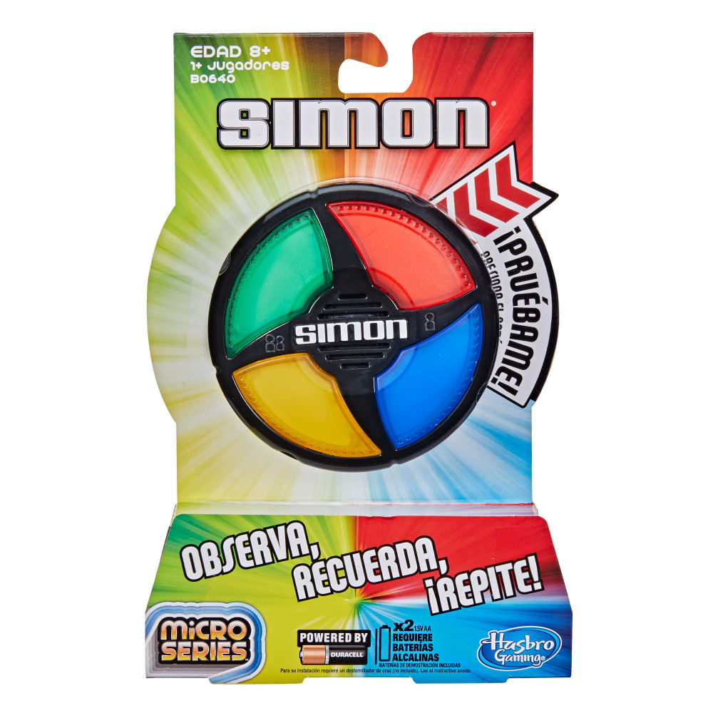 SIMON MICRO SERIES HASBRO - hiperlibertad
