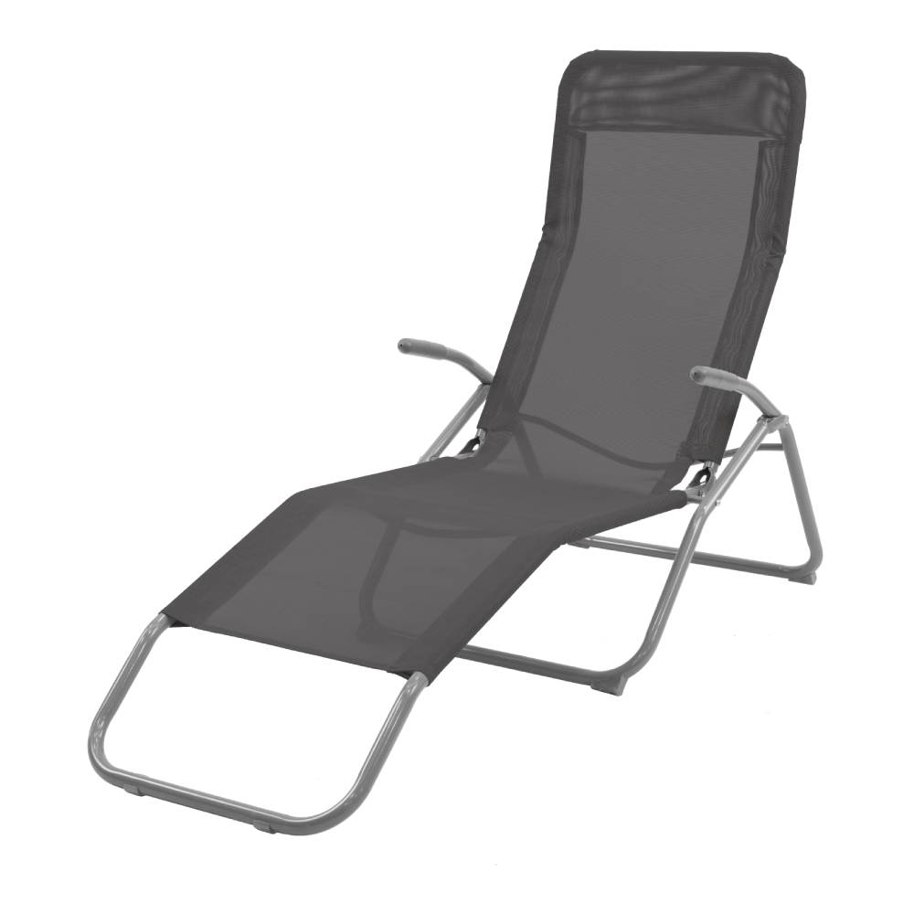 REPOSERA STEEL GLIDER GRIS - hiperlibertad