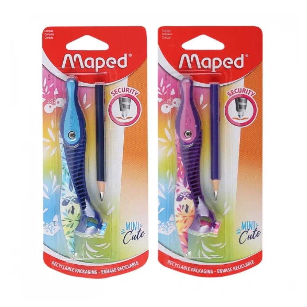 COMPAS MAPED KIDZ MINI CUTE X 1 U - hiperlibertad
