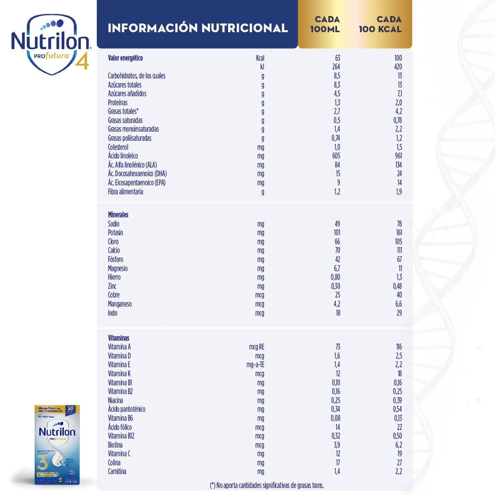 Nutrilon Profutura 3 - Brick 200 ml - hiperlibertad