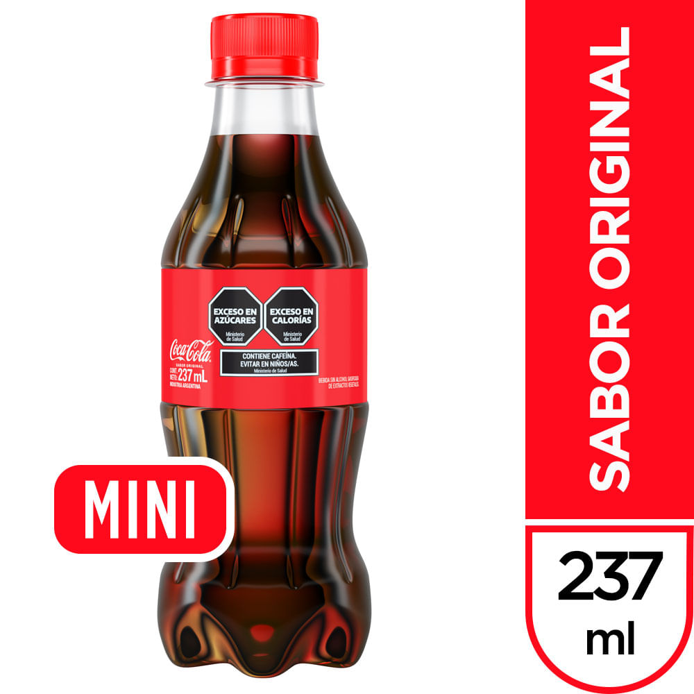 COCA COLA MINI PET 237 CC. - freshmarket