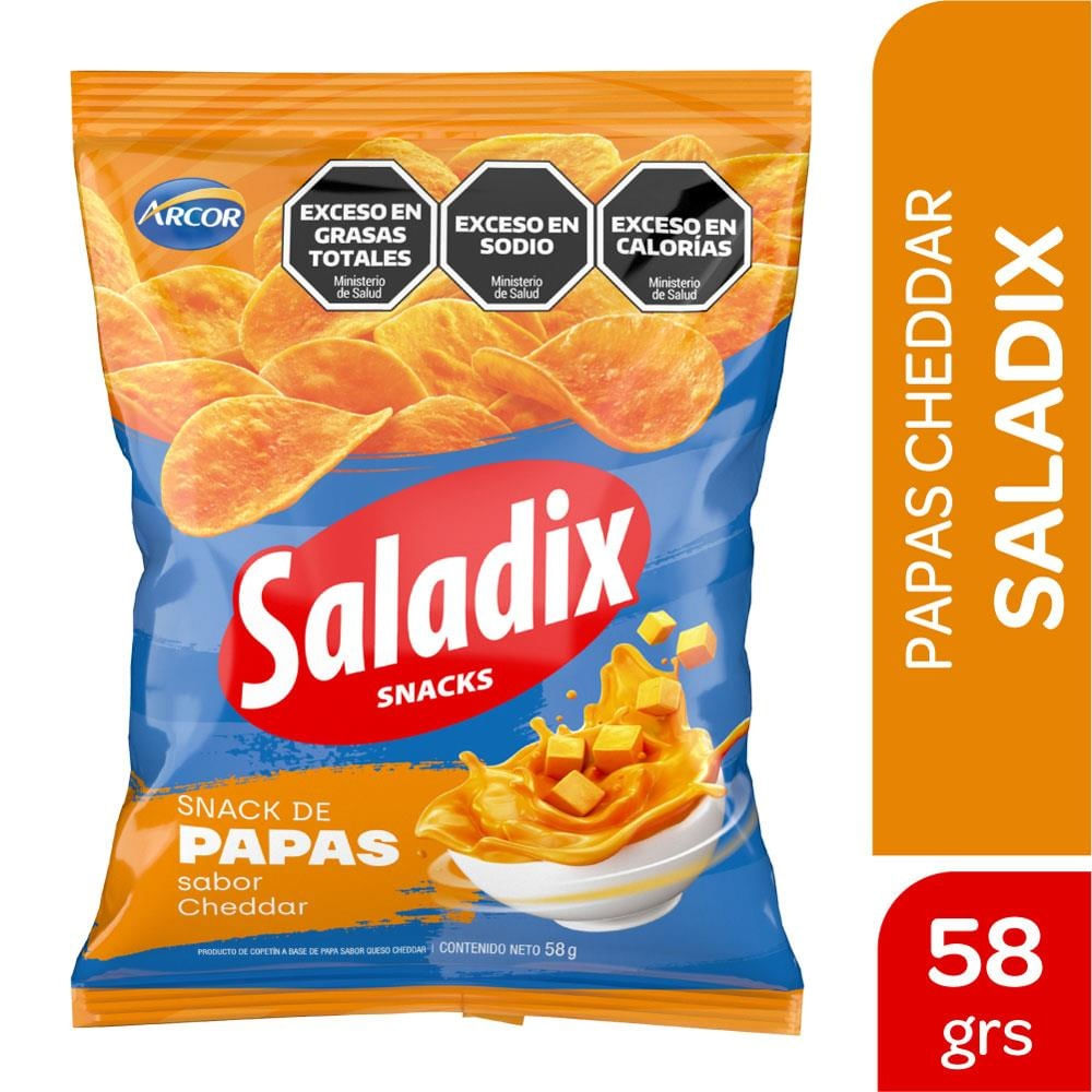 Saladix Papas Cheddar X58g Freshmarket