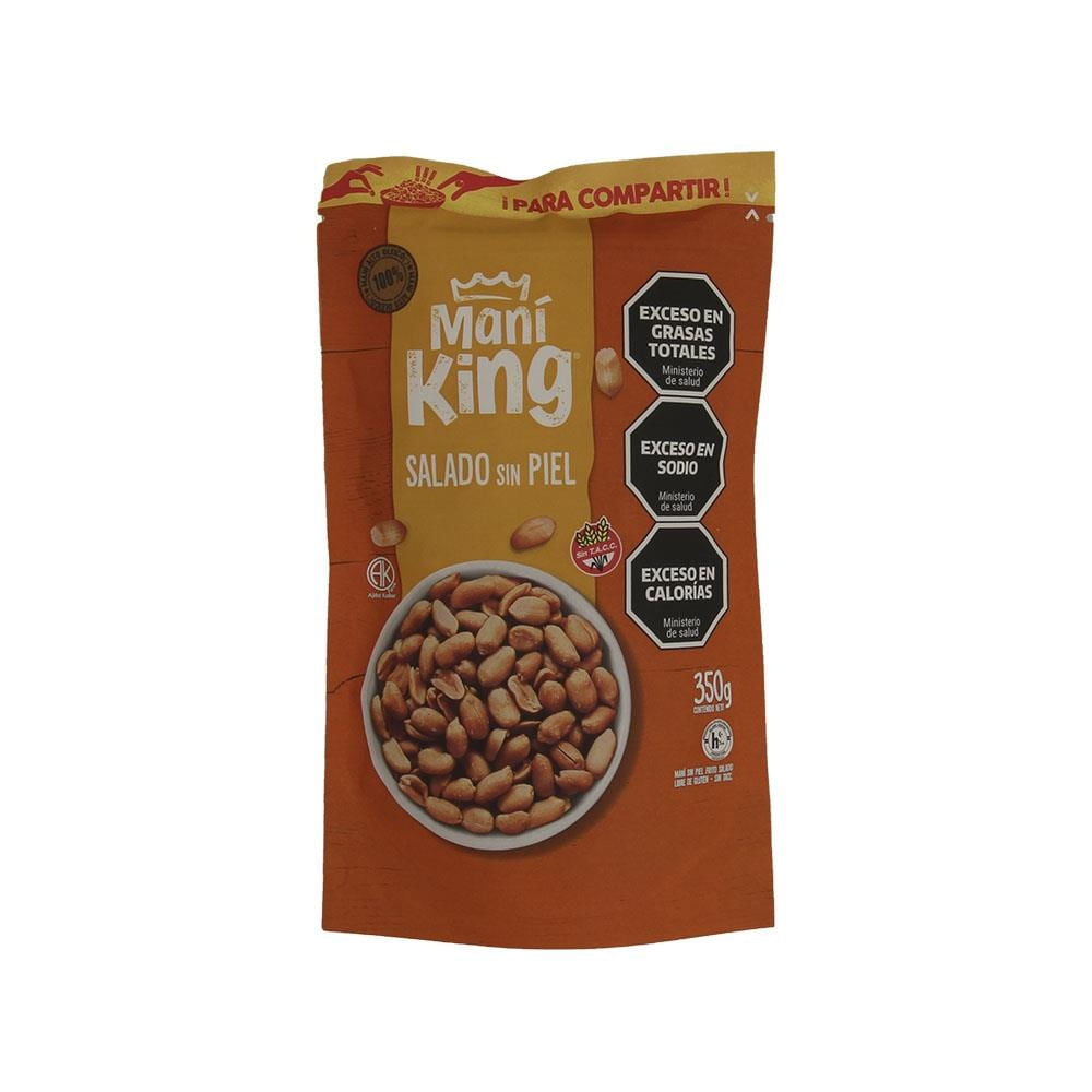 MANÍ FRITO SALADO MANI KING 350G - hiperlibertad
