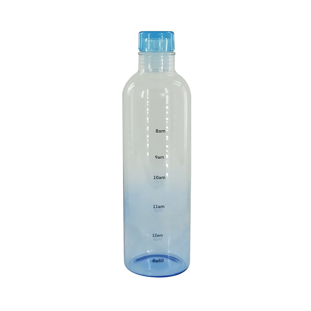 BOTELLA DE VIDRIO AZUL 500ML. - hiperlibertad